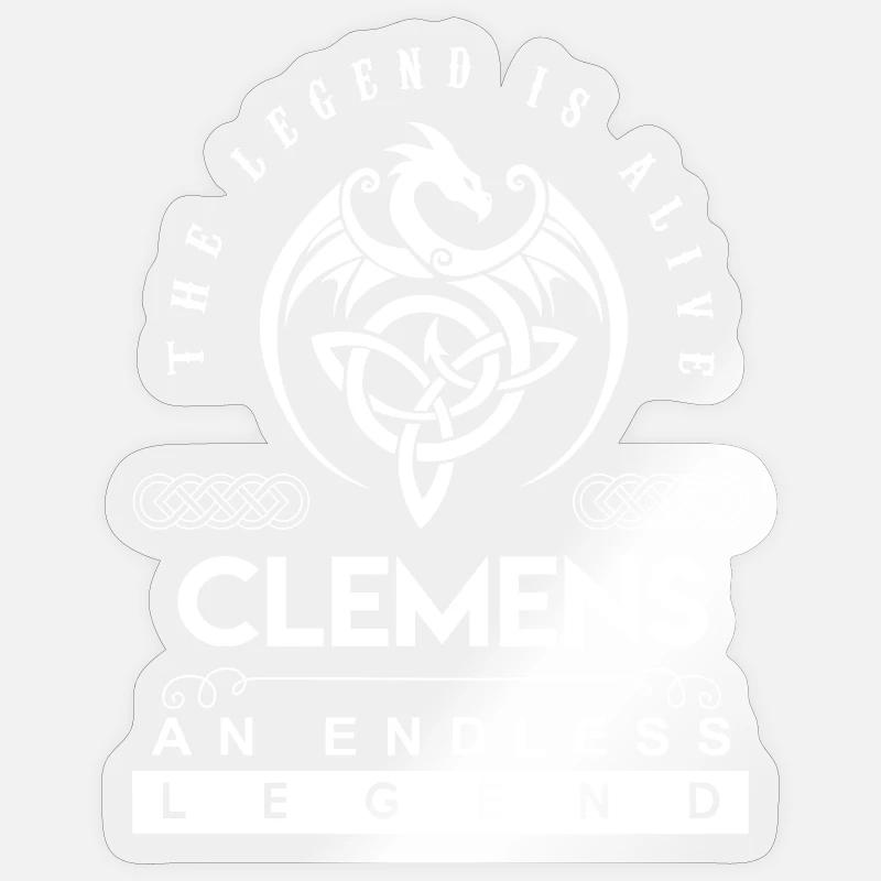 Clemens Stickers | Unique Designs | Spreadshirt