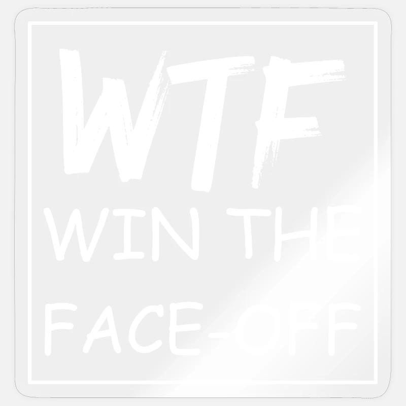 Faceoff Stickers | Unique Designs | Spreadshirt