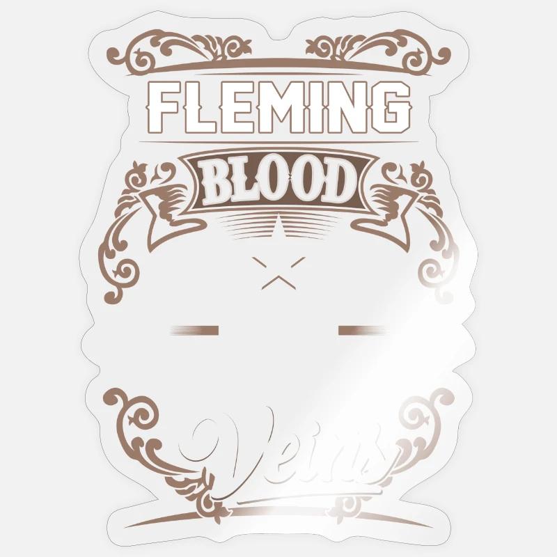 Fleming Stickers | Unique Designs | Spreadshirt