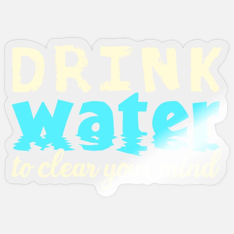 Drinkwater Stickers | Unique Designs | Spreadshirt