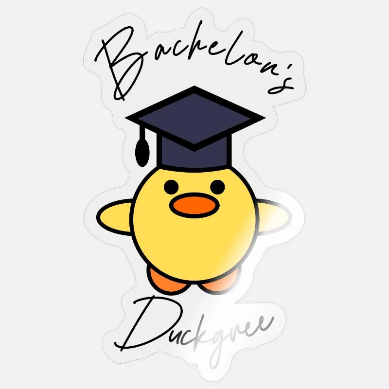 Bachelor`s Stickers | Unique Designs | Spreadshirt