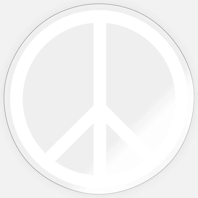 Peace-symbol-vector Stickers | Unique Designs | Spreadshirt