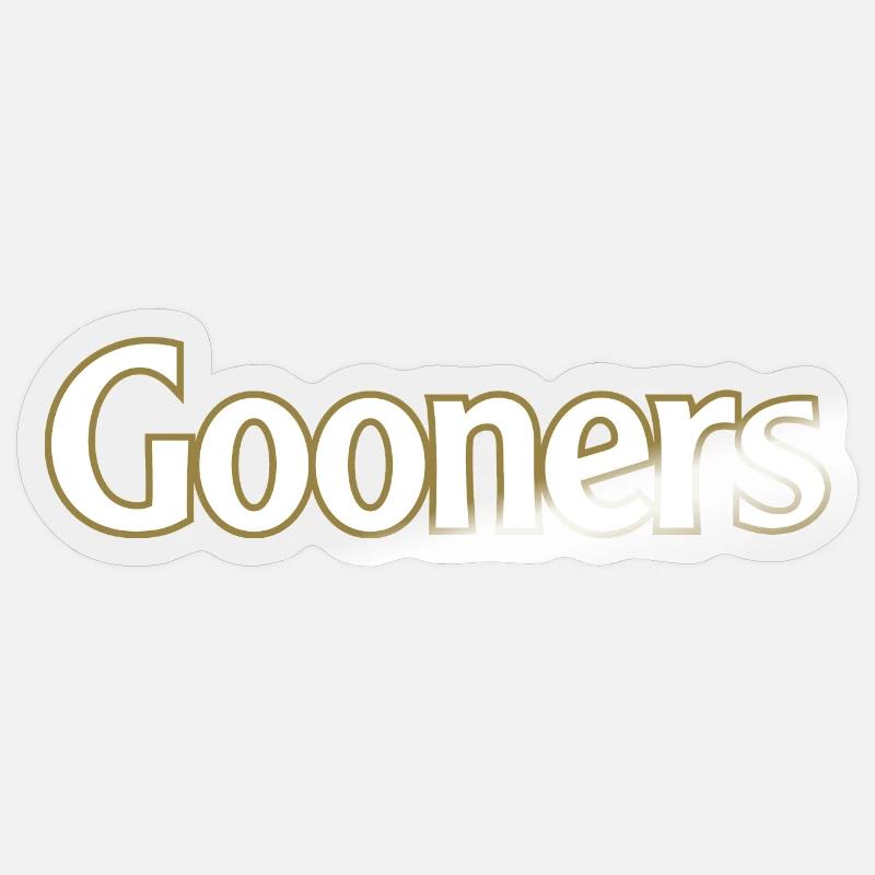 Gooner Stickers | Unique Designs | Spreadshirt