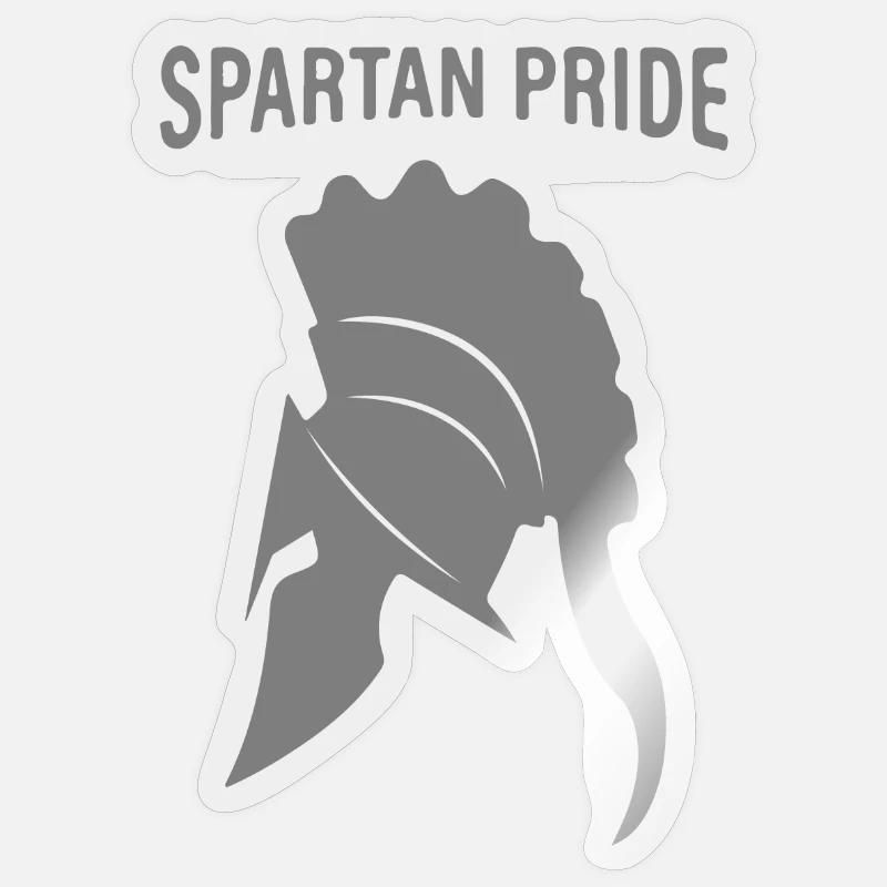 Spartan-strong Stickers | Unique Designs | Spreadshirt