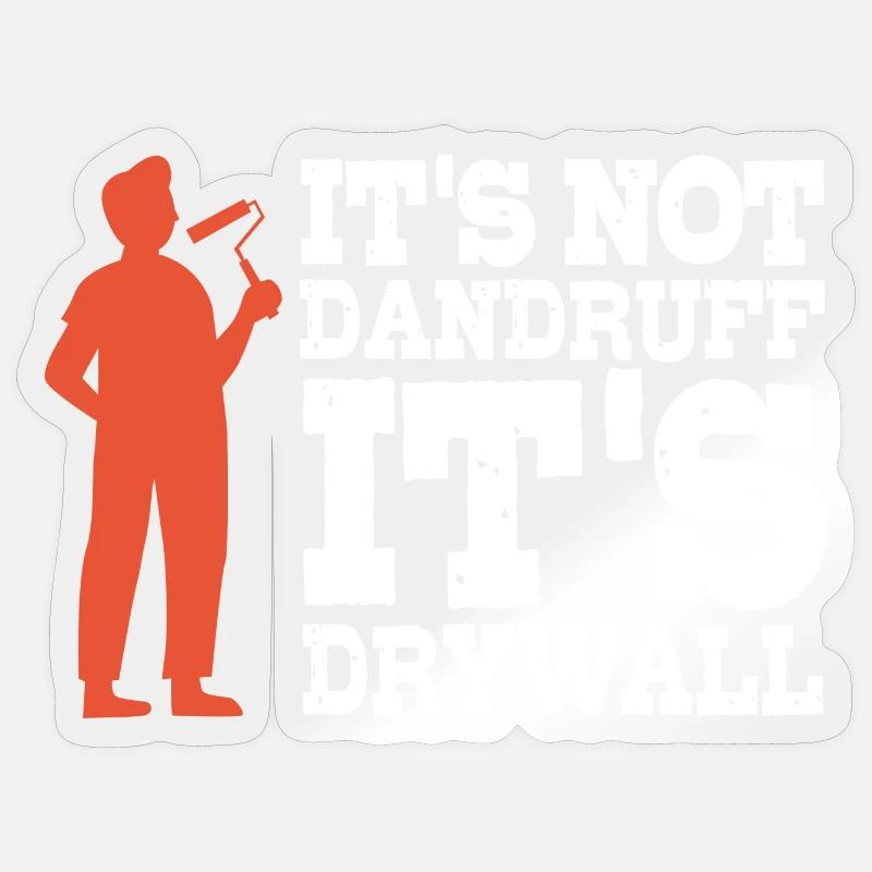 Dandruff Stickers | Unique Designs | Spreadshirt