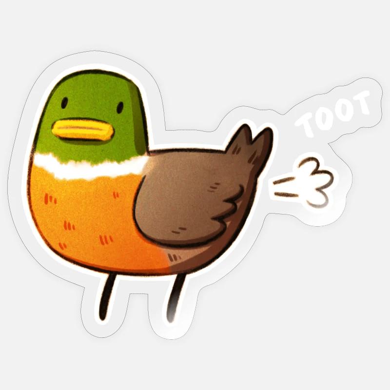 Toot Stickers | Unique Designs | Spreadshirt