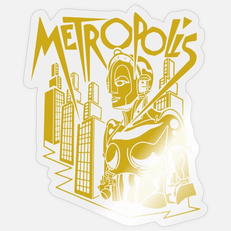 Metropolis Stickers | Unique Designs | Spreadshirt