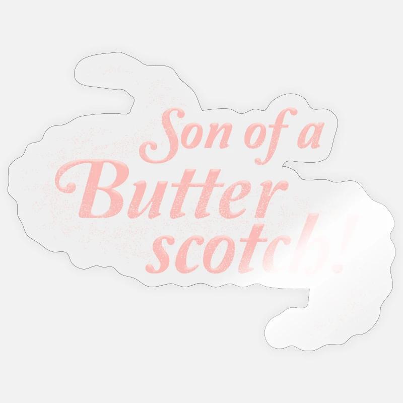 Butterscotch Stickers | Unique Designs | Spreadshirt