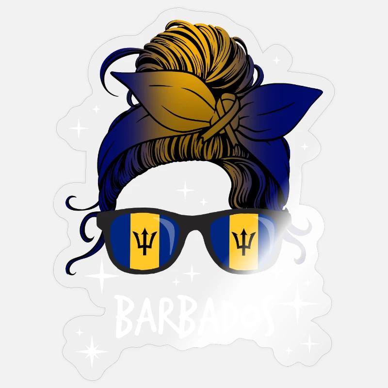 Barbado Stickers | Unique Designs | Spreadshirt
