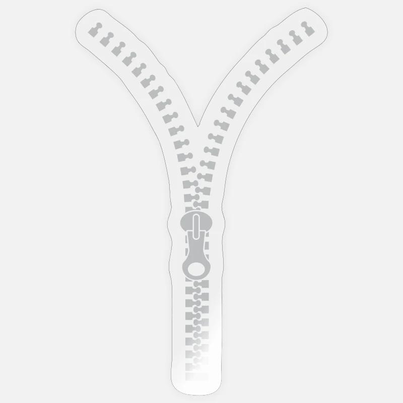 Unzipped Stickers | Unique Designs | Spreadshirt