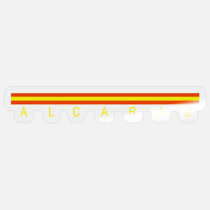 Alcaraz Stickers | Unique Designs | Spreadshirt