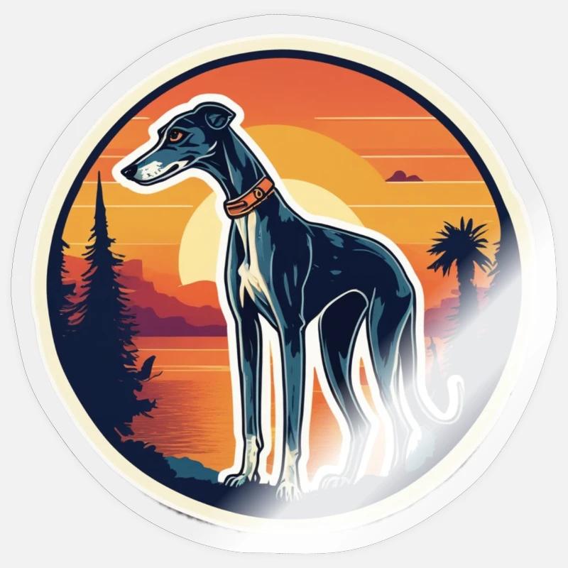 Galgos Stickers | Unique Designs | Spreadshirt