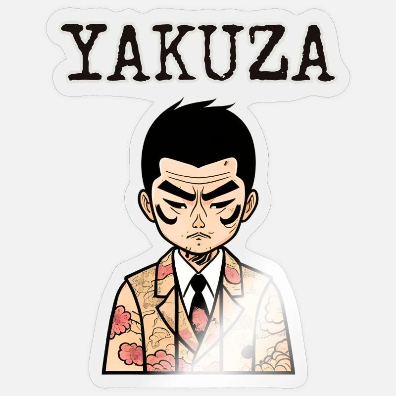 Yakuza Stickers | Unique Designs | Spreadshirt