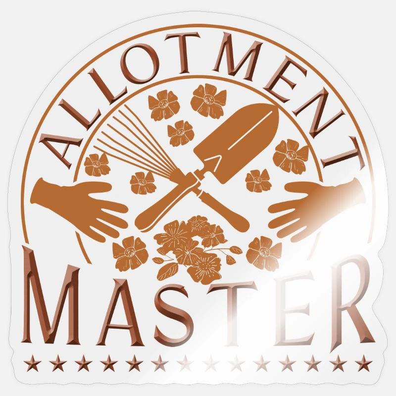 Allotments Stickers | Unique Designs | Spreadshirt