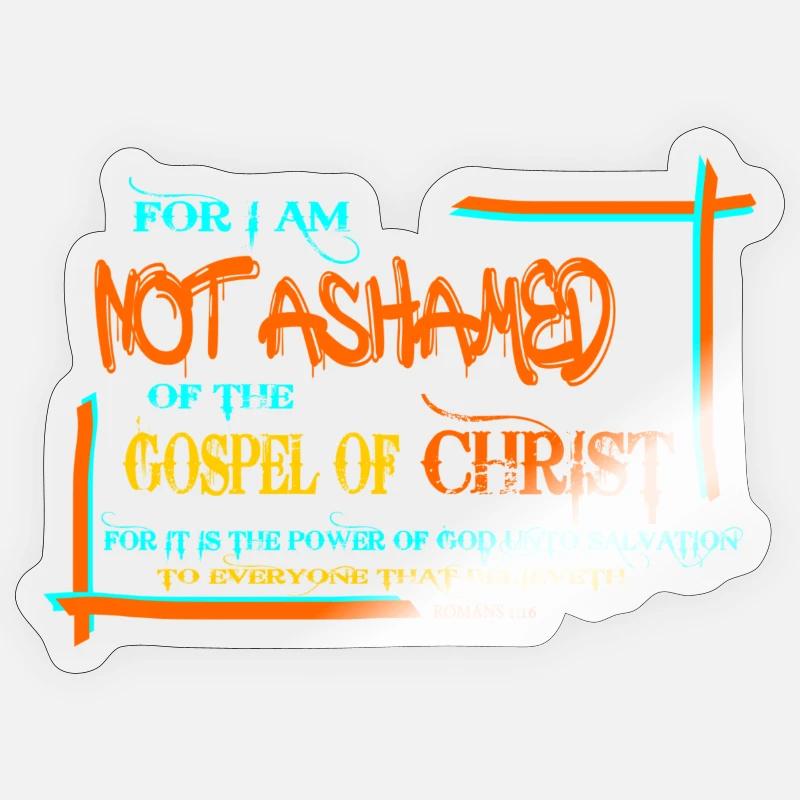 Ashamed Stickers | Unique Designs | Spreadshirt