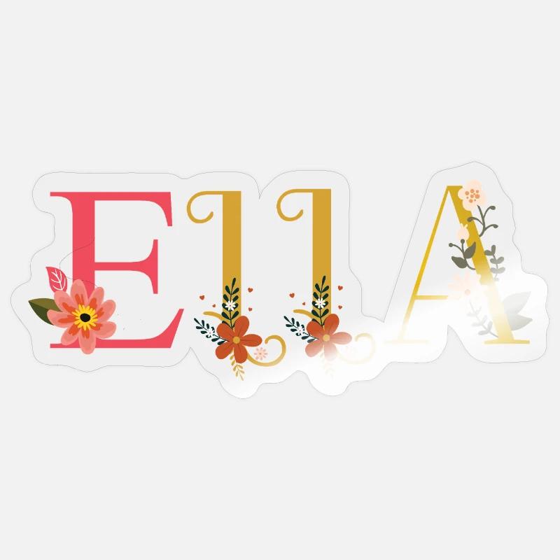 Ella Stickers | Unique Designs | Spreadshirt