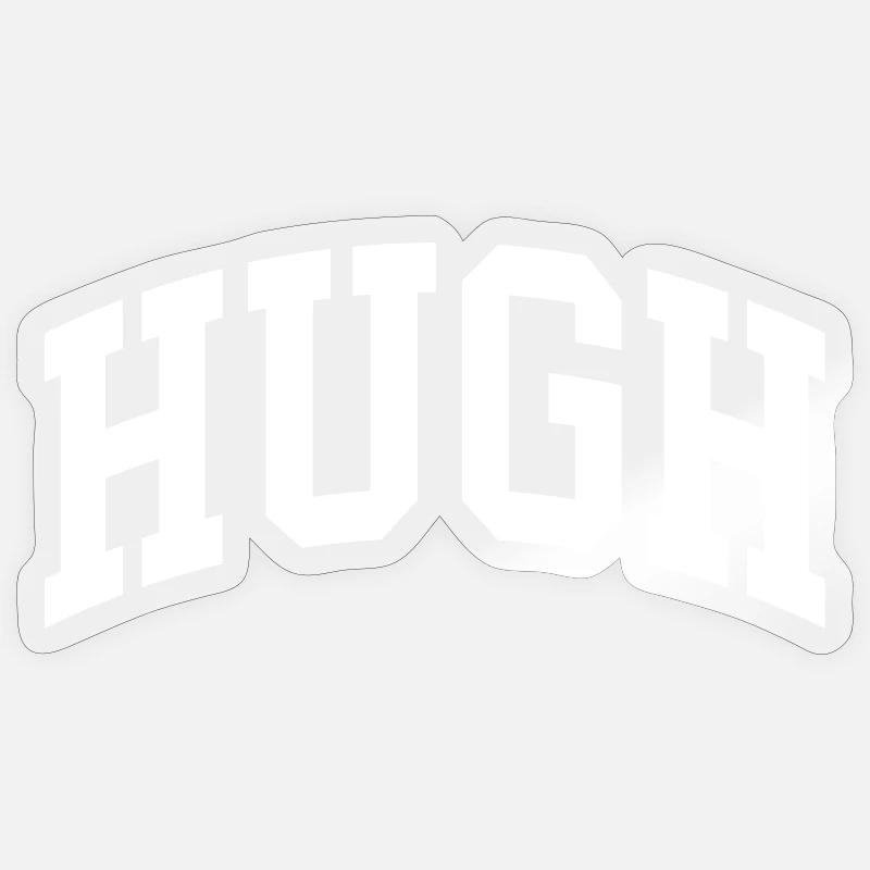 Hughes Stickers | Unique Designs | Spreadshirt