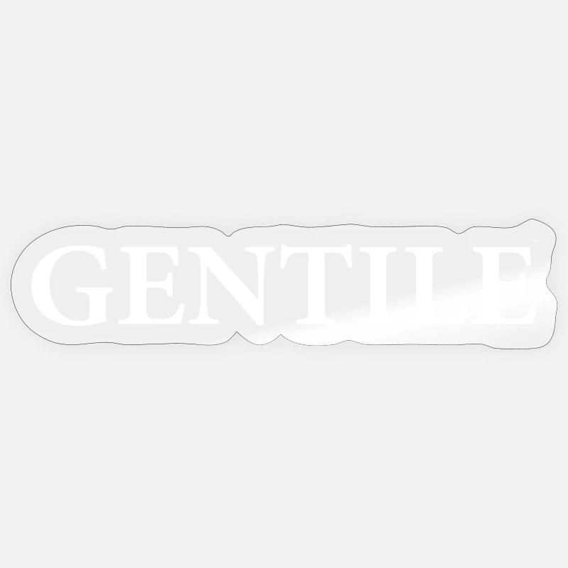 Gentiles Stickers | Unique Designs | Spreadshirt