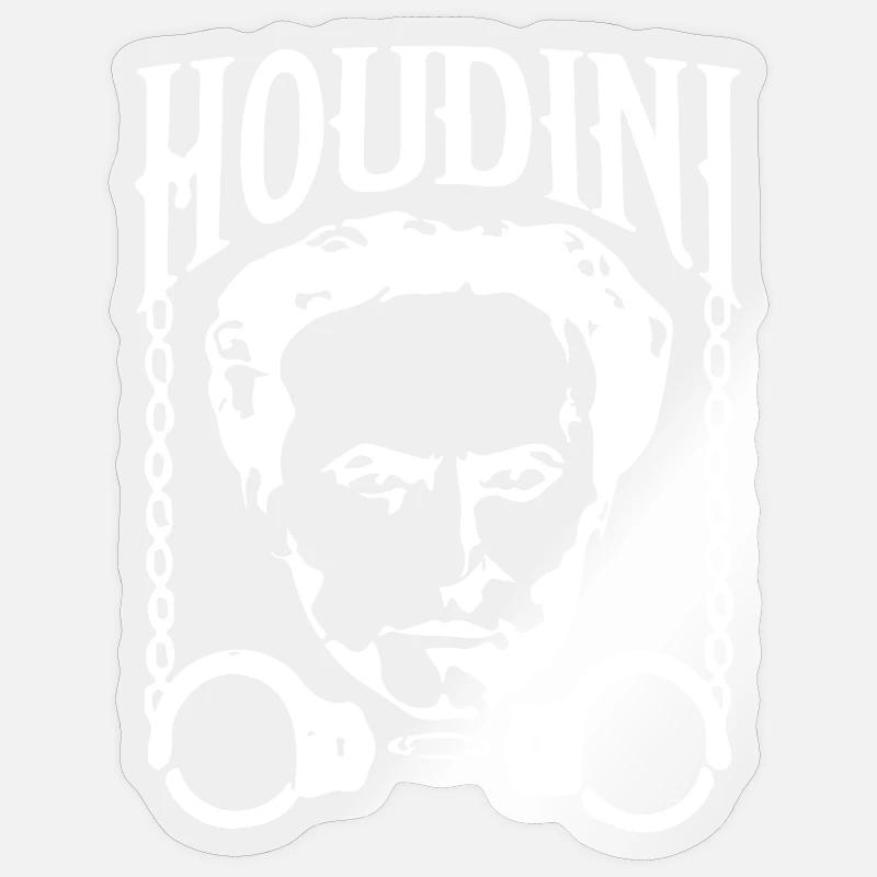 Houdini Stickers | Unique Designs | Spreadshirt