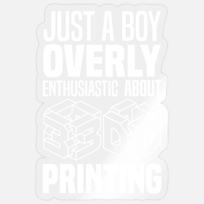 3d-printing Stickers | Unique Designs | Spreadshirt