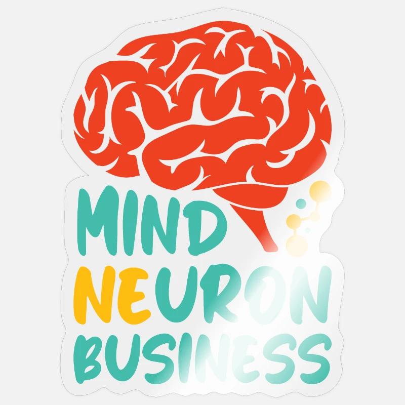 Neurology Stickers | Unique Designs | Spreadshirt
