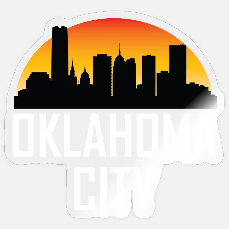 Oklahoma City Skyline At Sunset OKC VeloCity | Oklahoma City Invites