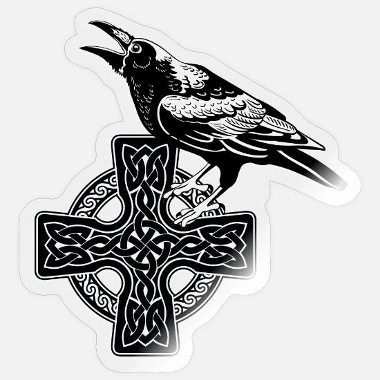 Crow Cross Tattoos