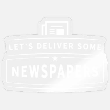 Newspaper Delivery Memes Newspaper Delivery Funny Stickers | Unique