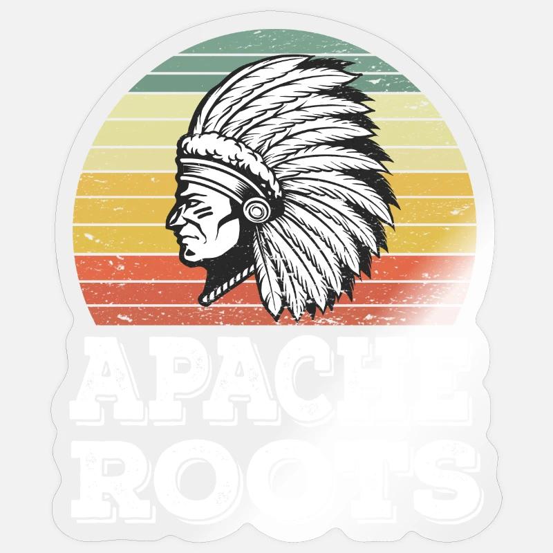 Apache Tribe Logo 23,475,671 Stockillustraties Van Apache Tribe