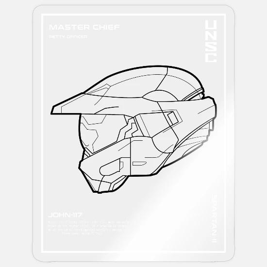 Master Chief Helmet Blueprints