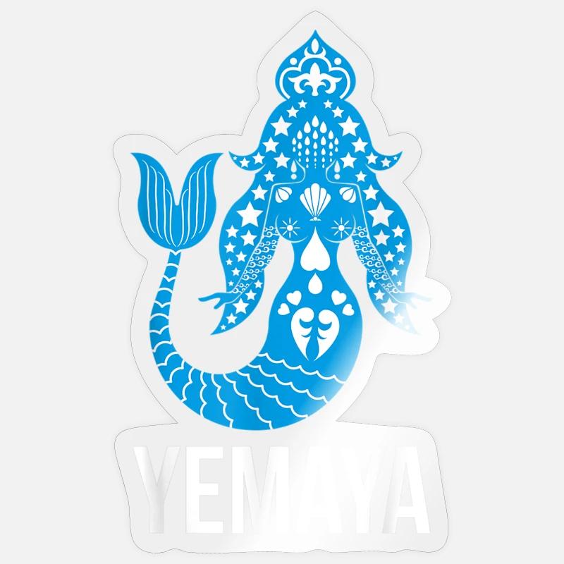 Yemaya Symbol Tattoos Black And Grey "Yemaya" Tattoo BlackInk AI
