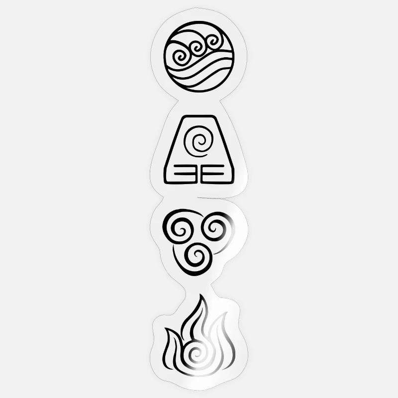 Air Element Avatar Air Element, Avatar The Last Airbender (Dark)