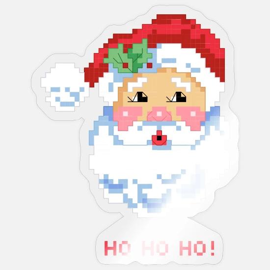 Pixel Santa Claus Pixel Santa Claus Vector Images (over 260)