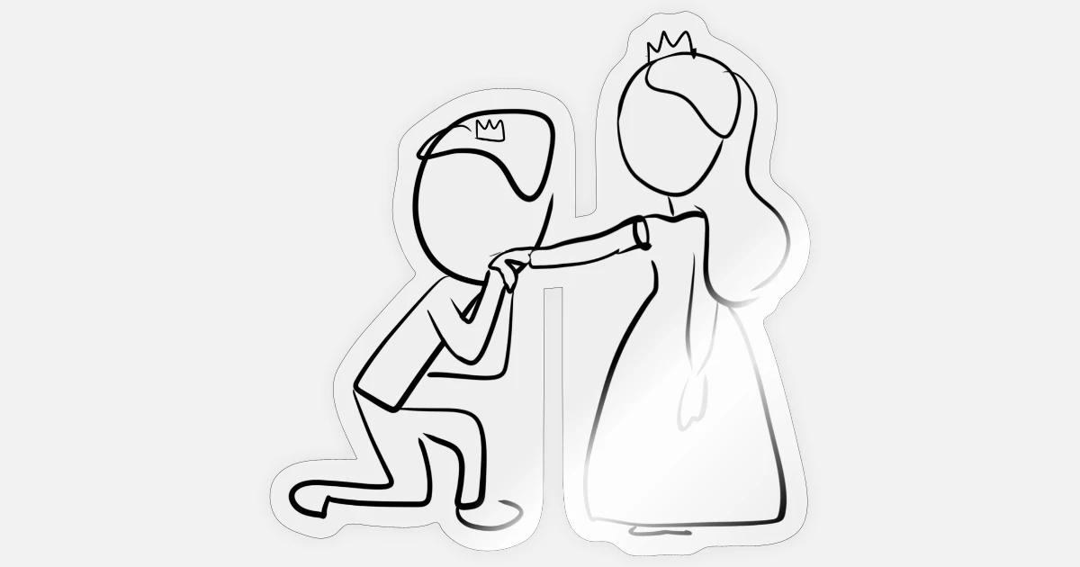 Prince And Princess In Love