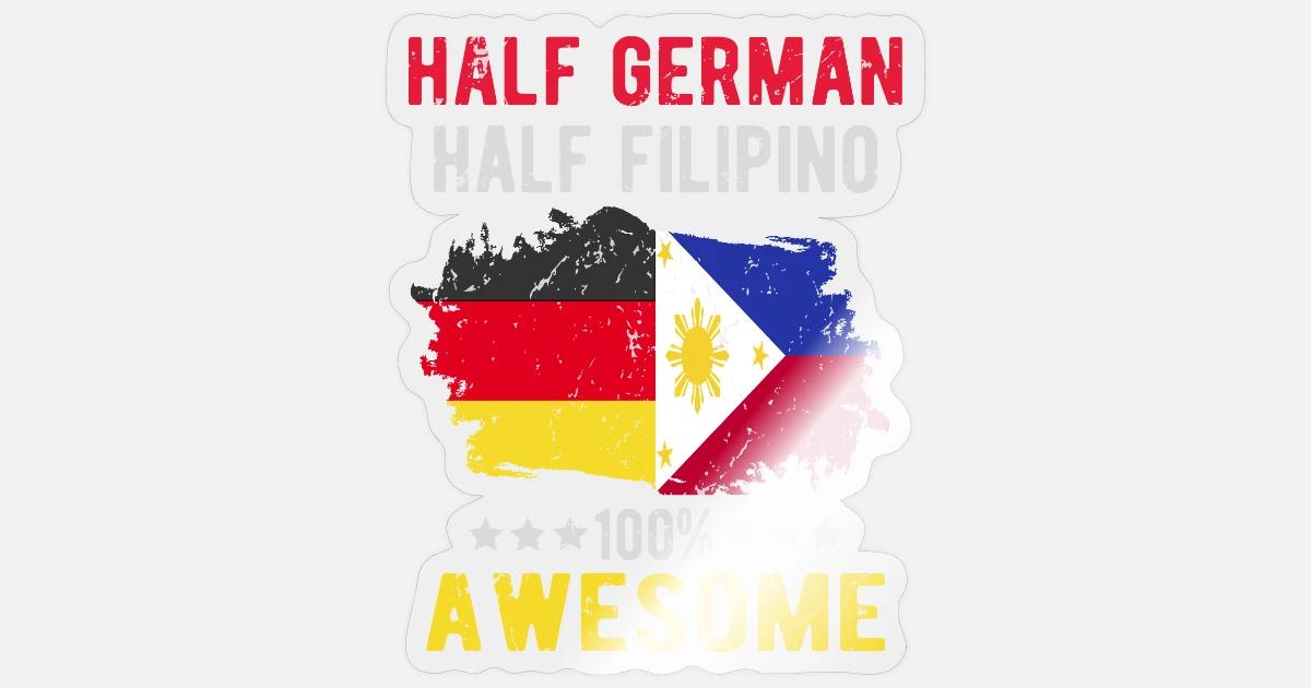Half Filipino Half German Half German Half Filipino' Shoulder Bag