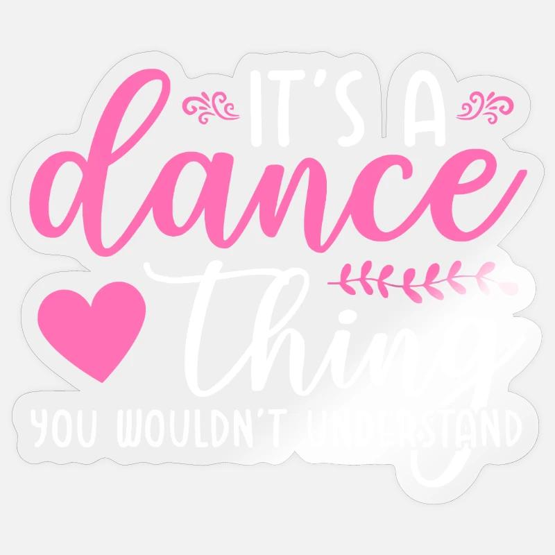 Funny Dance Quotes Premium Vector | Without Dance Whats The Pointe