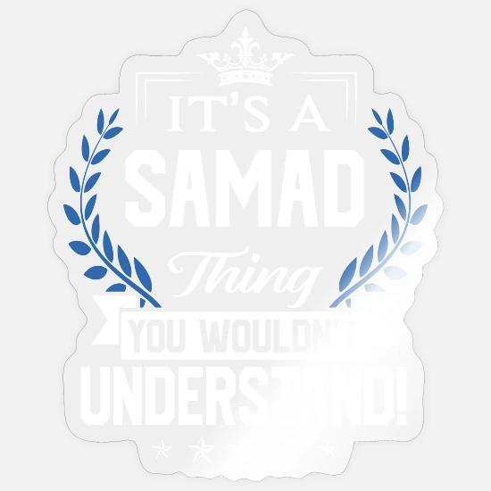 Samad Name Logo Samad Name Pendant With Chain.Samad Name Necklace With