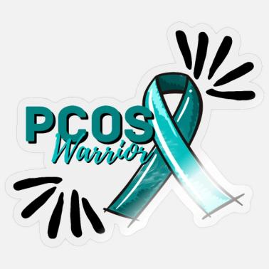 Pcos Teal Ribbon Tattoo