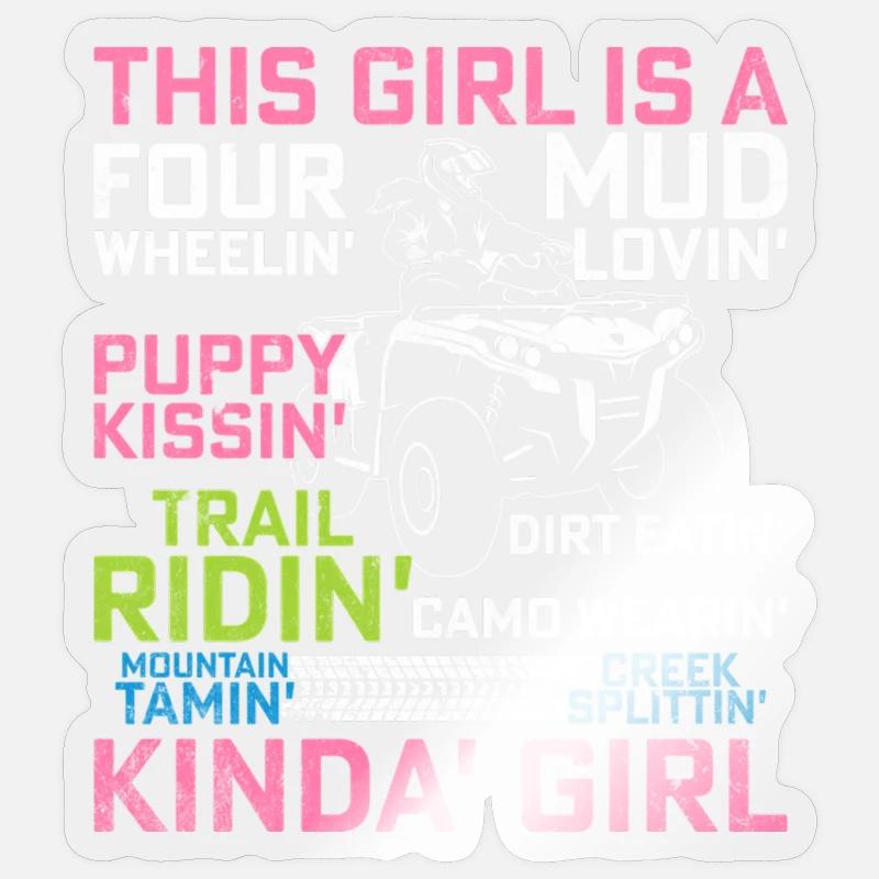 Decals Mudding Atv