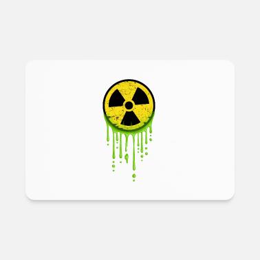 Nuclear Symbol Green Nuclear Radioactive Symbol Warning Green Glibber'