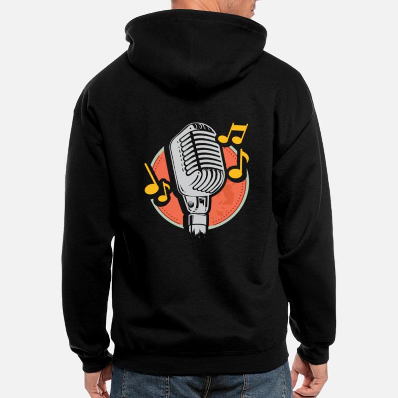Old-school-microphone Jackets | Unique Designs | Spreadshirt