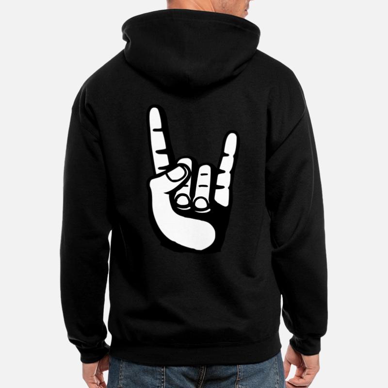 Devil-horns-metal-music-symbol-rock Jackets | Unique Designs | Spreadshirt