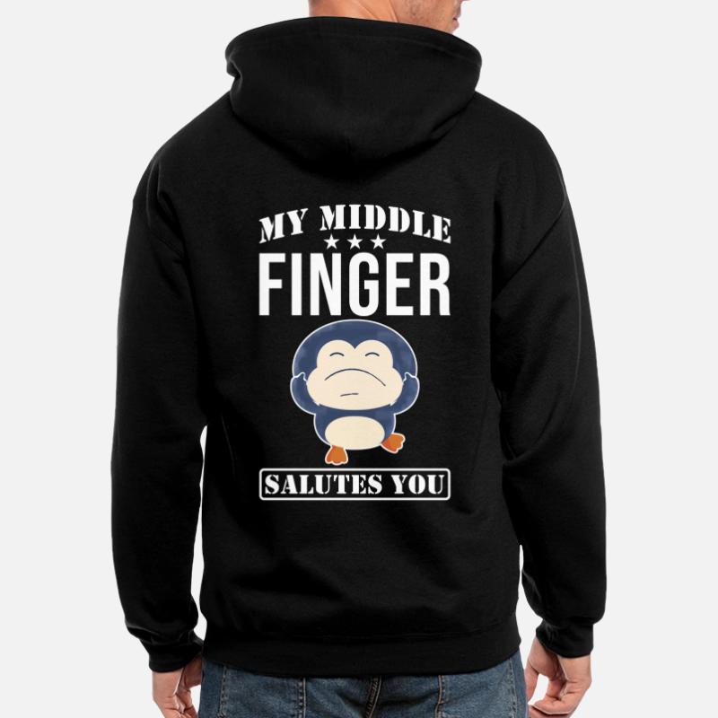 Penguin-salute Jackets | Unique Designs | Spreadshirt