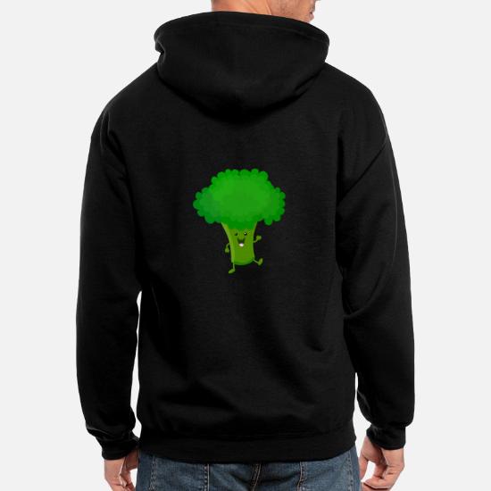 Cartoon Broccoli Cute Kawaii Dancing Broccoli Cartoon Illustration'