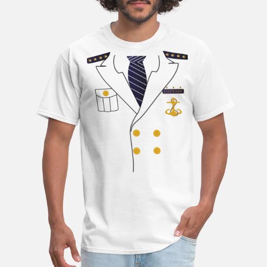 Ship Captain Costume Men