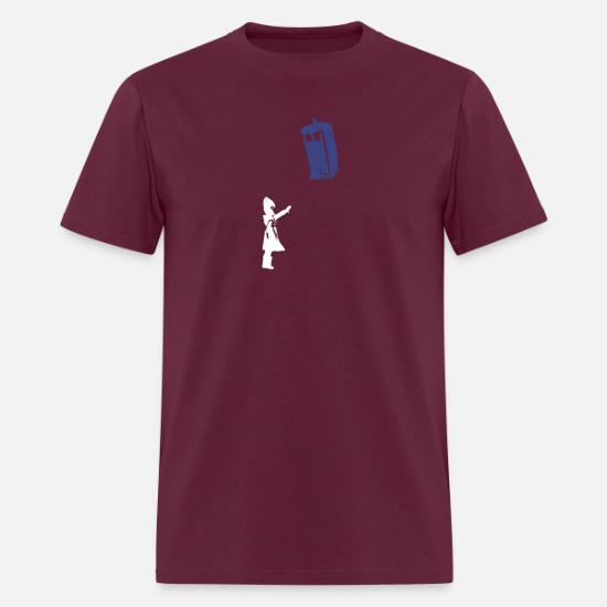 Tardis Stencil Shirt Black T Shirt Painting Ideas 2025