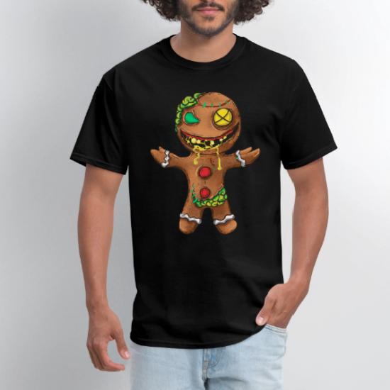 Gingerbread Man Shirt Men
