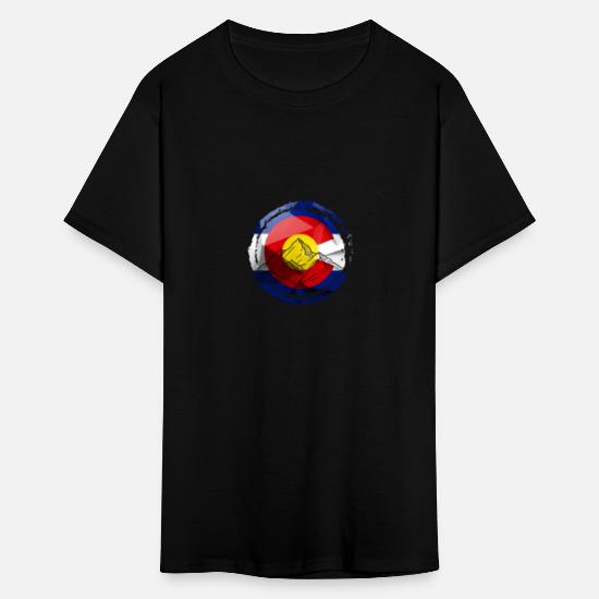 Colorado T Shirts State Flag Colorado T Shirts High Quality Short