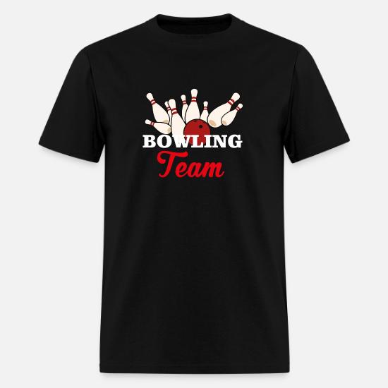 Bowling Team Shirts LASFOUR Custom Bowling Shirts With Names, Red And
