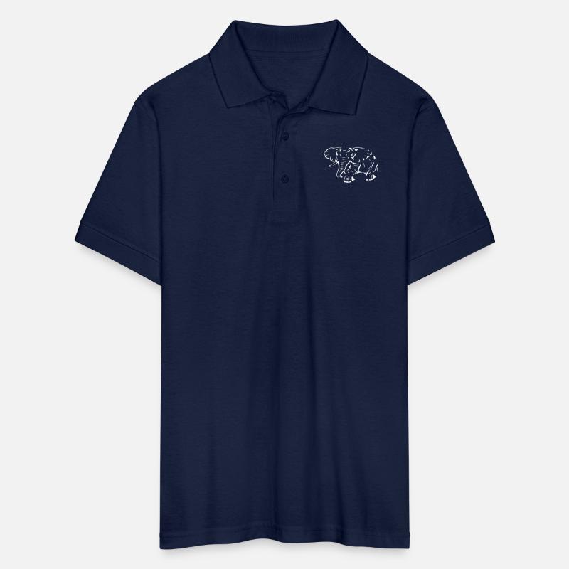 Elephant Polo Shirts | Unique Designs | Spreadshirt